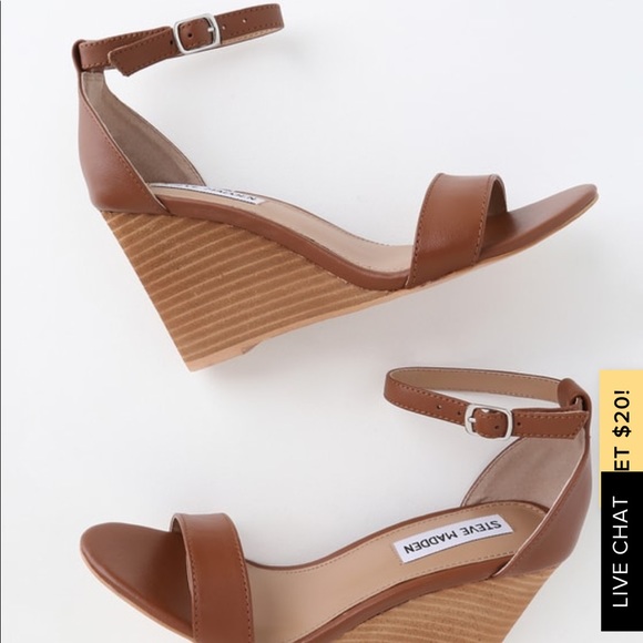 Steve Madden | Shoes | Steve Madden Spring Leather Wedges Nwt | Poshmark